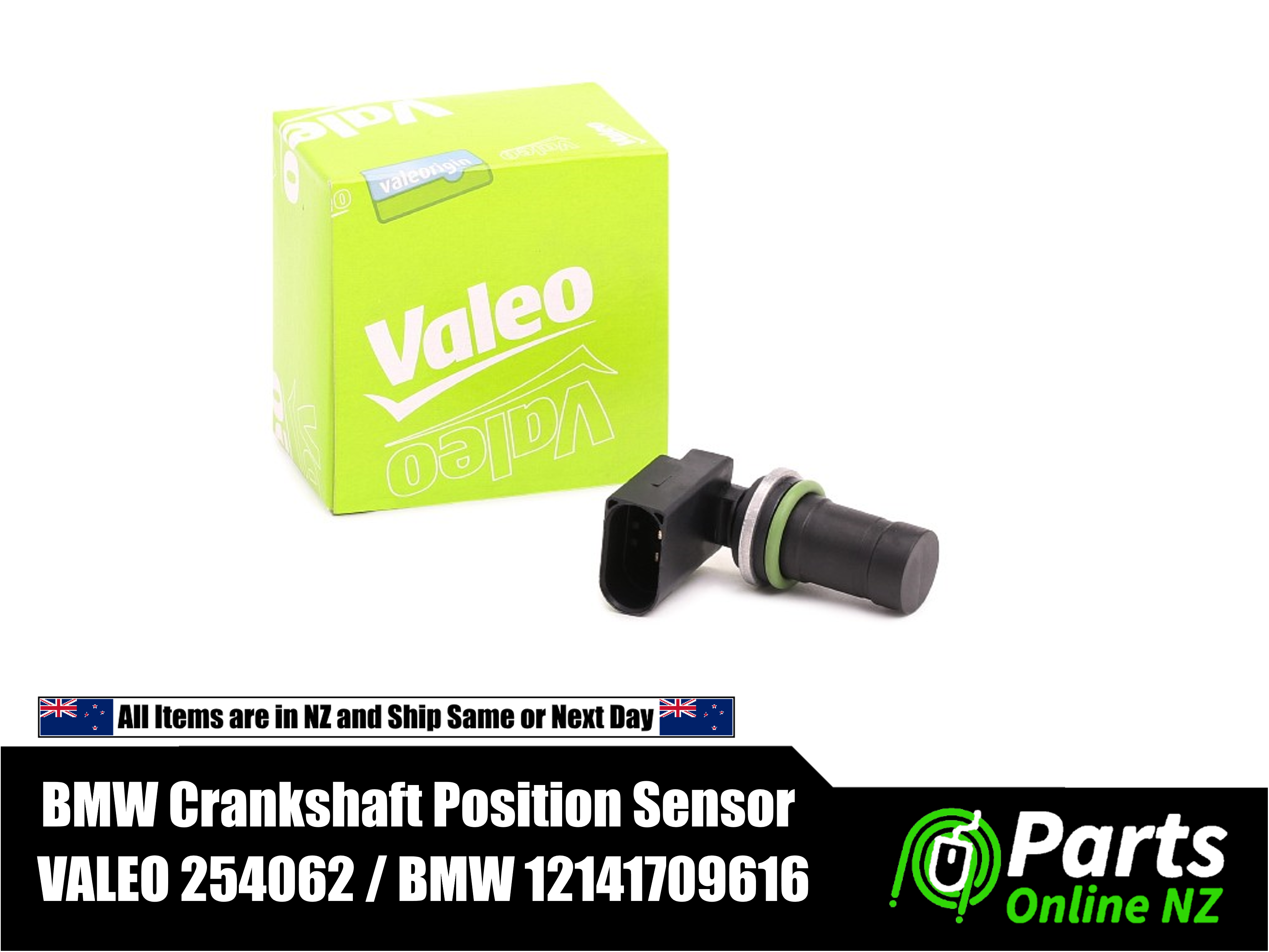 BMW Crankshaft Position Sensor VALEO 254062 / BMW 12141709616 – Parts ...
