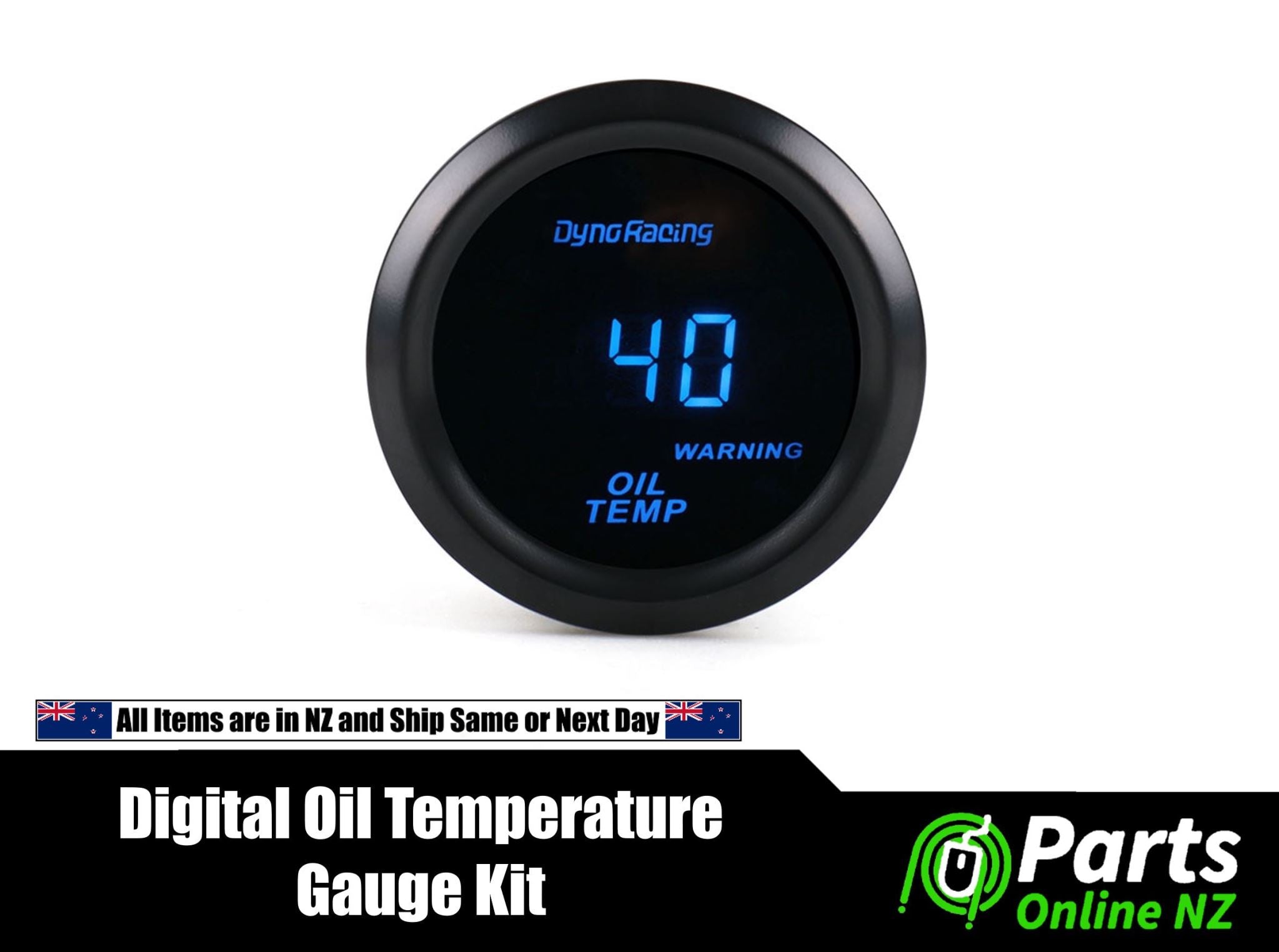 Digital Oil Temperature Gauge and Sensor Kit 52MM 2" – Parts Online NZ